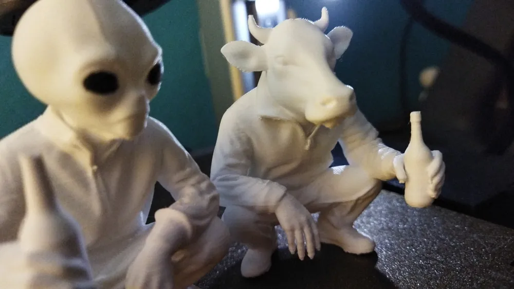 Slavic Cow Chilling & Mooing - Free 3D Print Model - MakerWorld