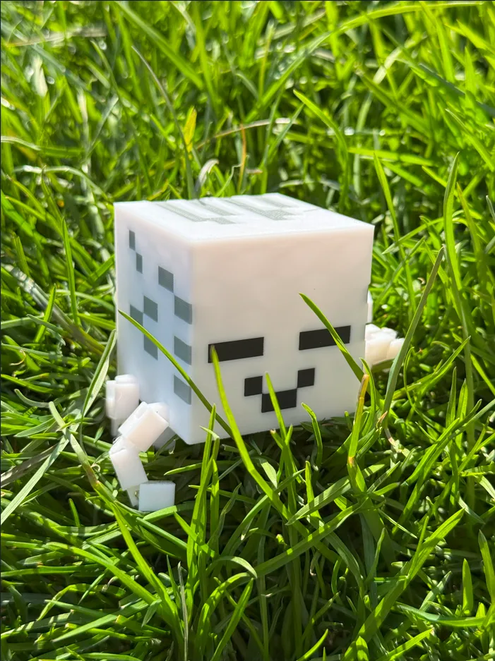Articulated Happy Baby Ghast Minecraft by Misiek3dPoland MakerWorld ...