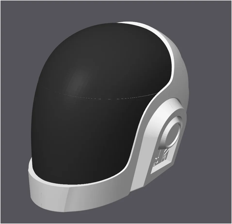 Daft Punk Helmet Template