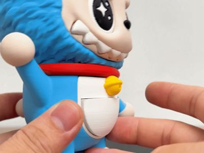 Labubu's Dora-Labubu - Parts! Pocket-sized and storable! by 关灯DIY ...