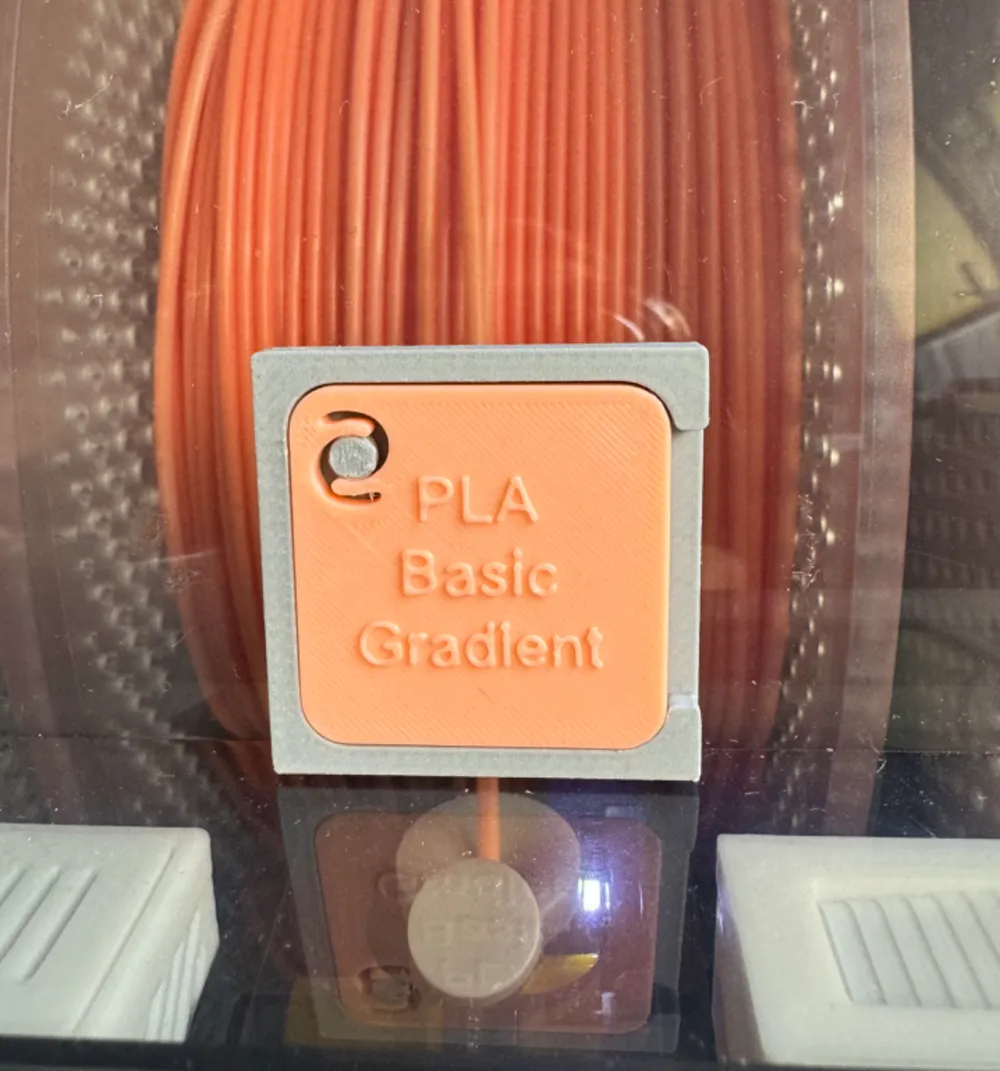 AMS Filament Swatch Holder and Examples by MplusM - MakerWorld