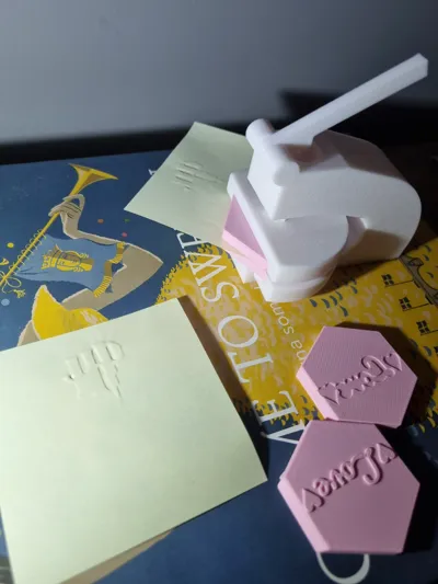 Embossing press by davidstepanek - MakerWorld