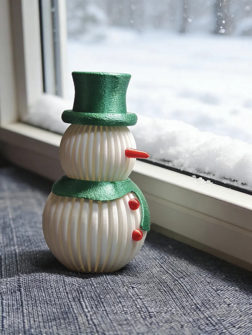 Snowman Gentleman - Free 3D Print Model - MakerWorld
