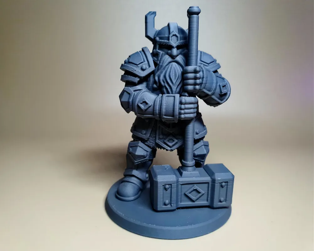 Mythical Battle Dwarf by _JkJk_ MakerWorld: Download Free 3D Models