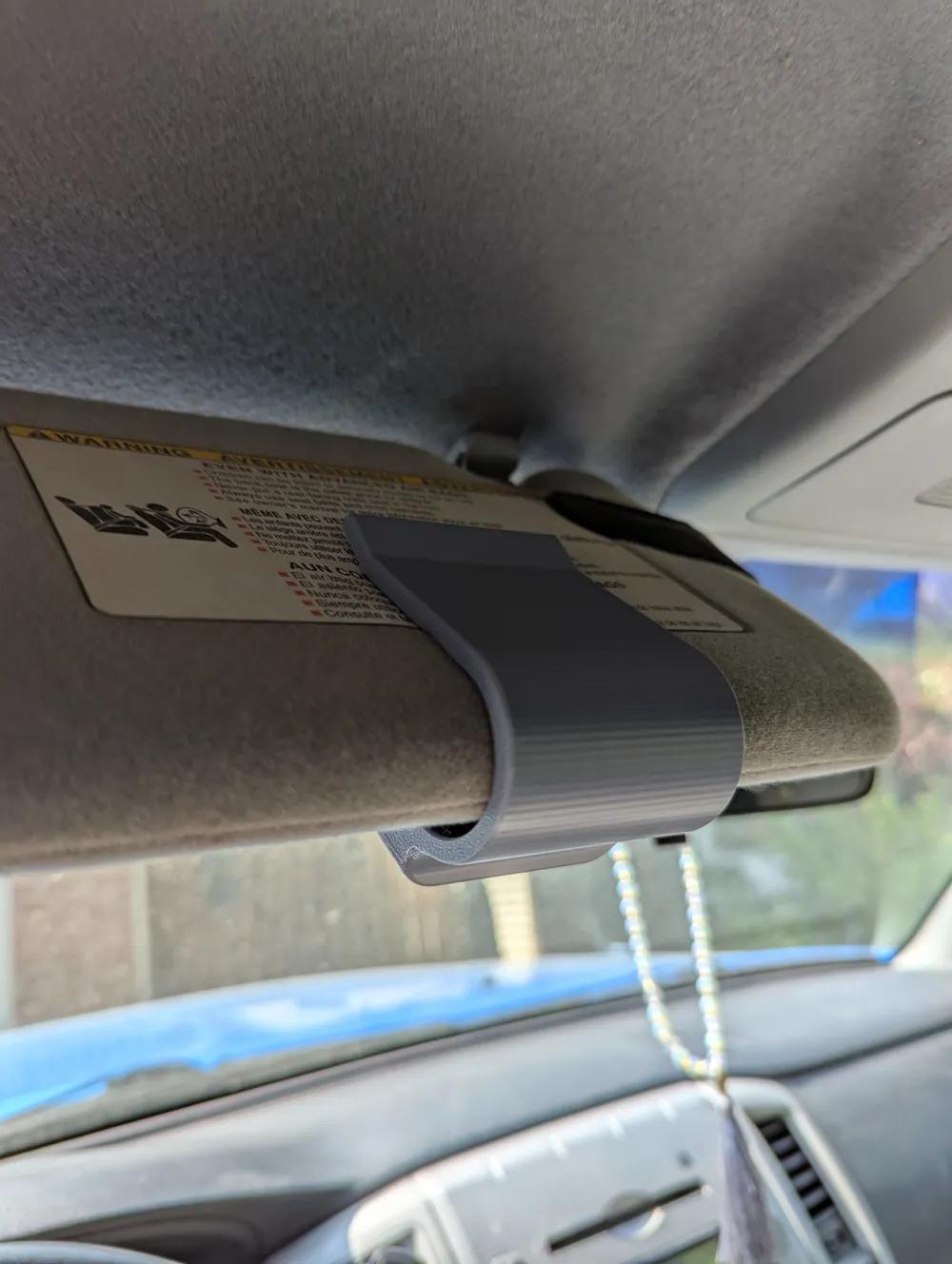 Baofeng / Radio Universal Sun Visor Mount - Free 3D Print Model ...