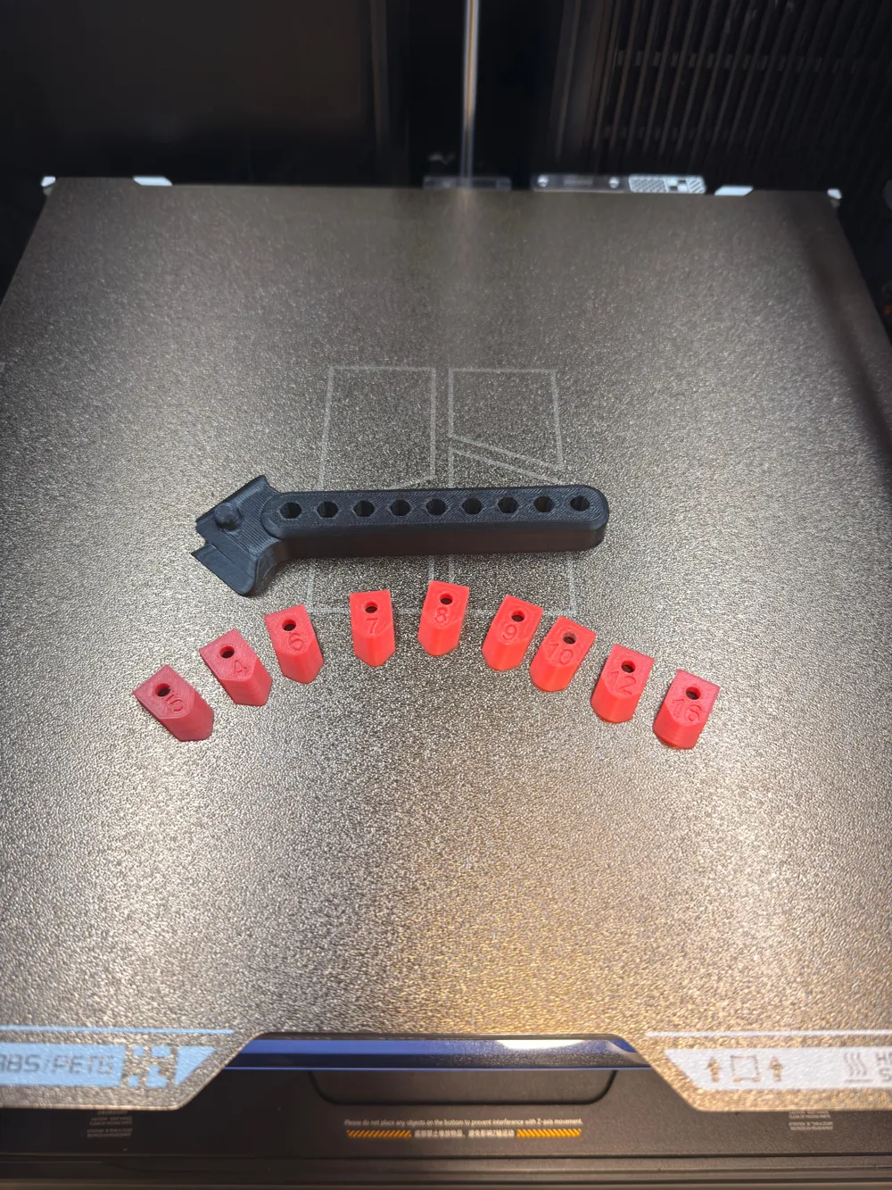 Silicone Scraper Radius Gauge Universal Joints - Free 3D Print Model ...