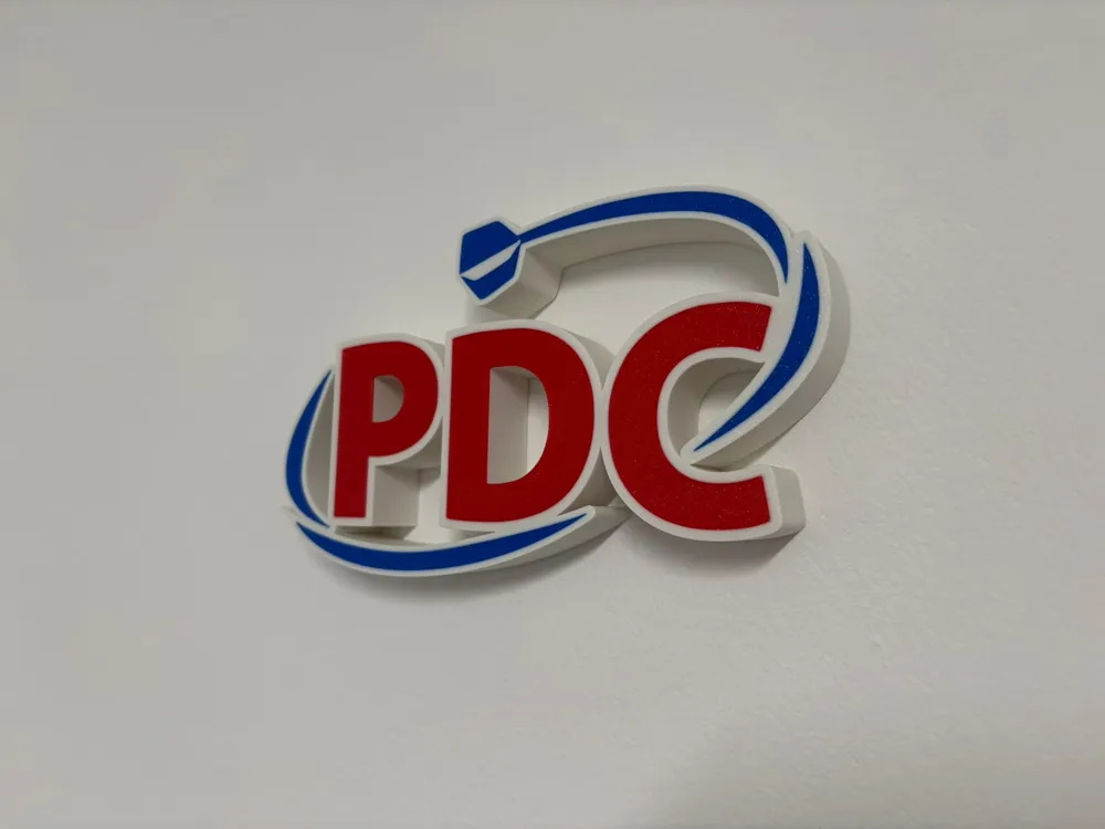 PDC Dart Logo 3D - Free 3D Print Model - MakerWorld