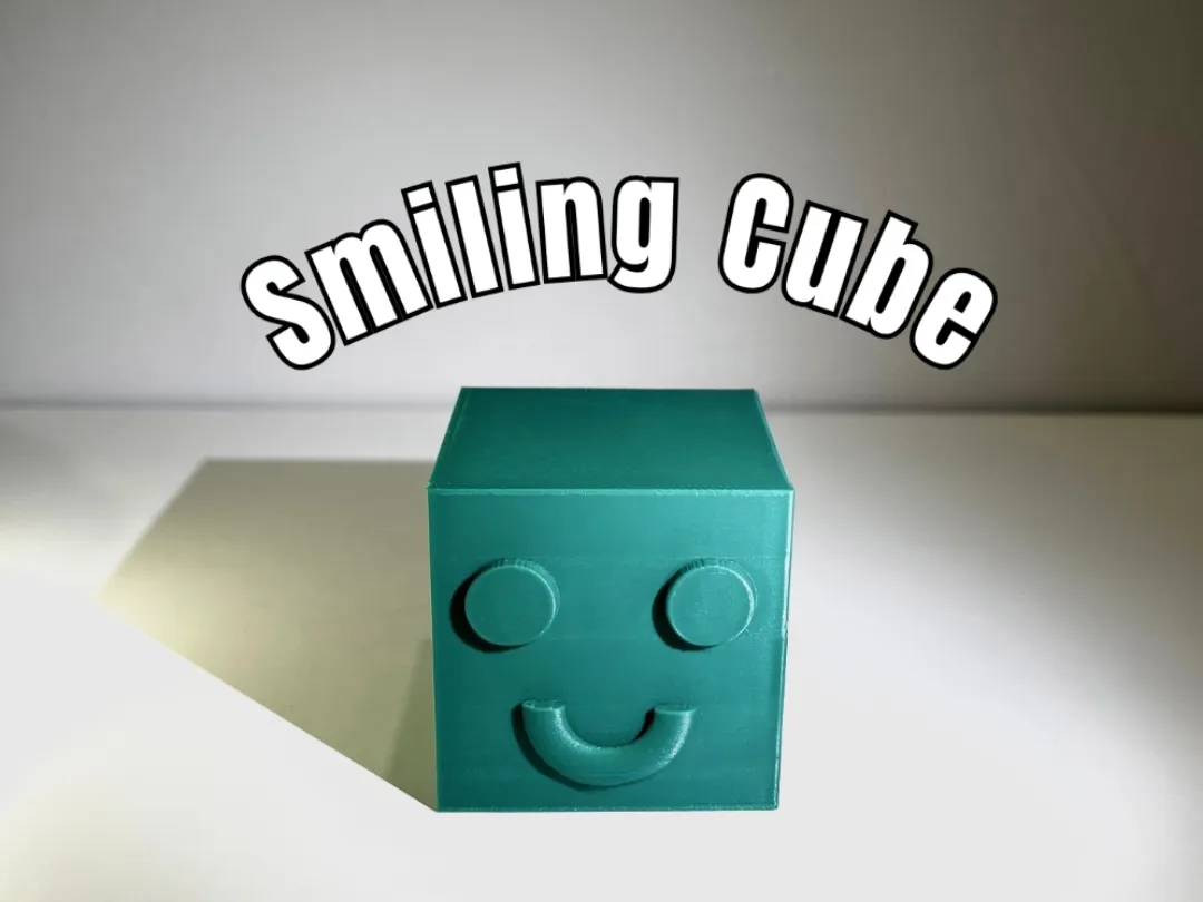 Smiley Cube - Free 3D Print Model - MakerWorld