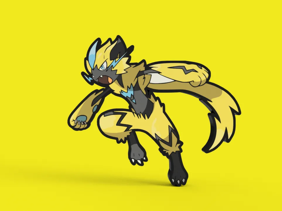 Zeraora Lightbox by Sitsero MakerWorld: Download Free 3D Models