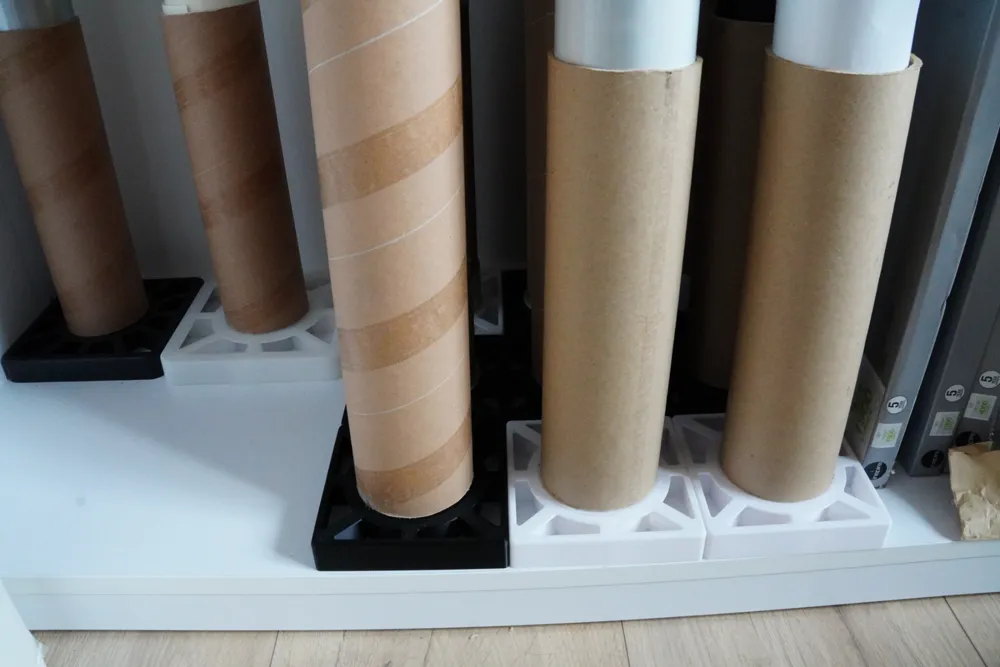 Foil holder, stand for plotter roll media by shqr - MakerWorld