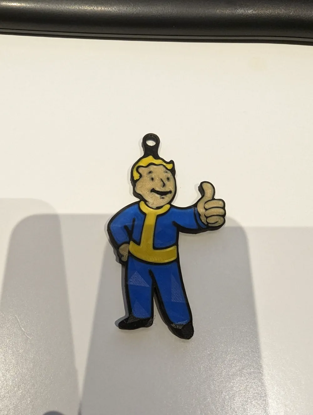 Vault Boy (Fallout) multicolor keychain Remixed by Alex.M - MakerWorld
