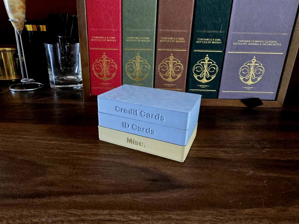 Stax | A Stackable Box for Cards by KSG MakerWorld: Download Free 3D Models