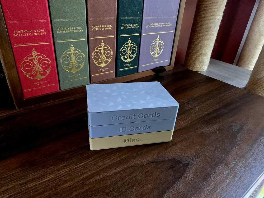 Stax | A Stackable Box for Cards by KSG - MakerWorld