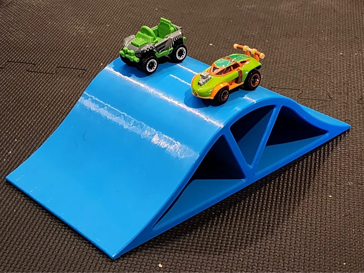 RC Car Ramp - Rounded by jdireen MakerWorld: Download Free 3D Models