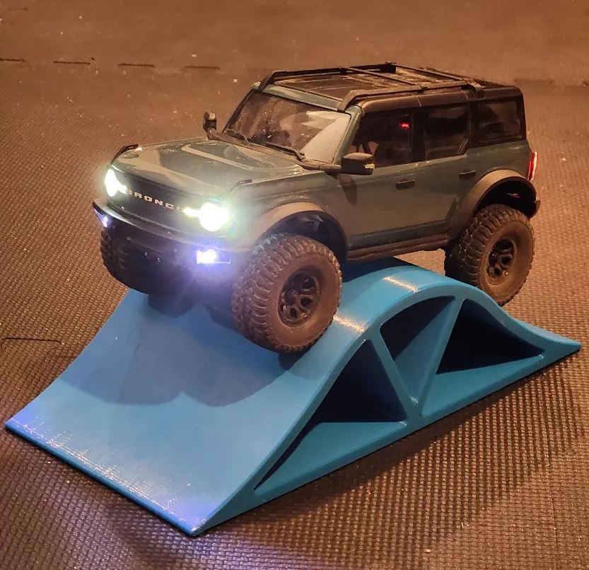 RC Car Ramp - Rounded by jdireen MakerWorld: Download Free 3D Models