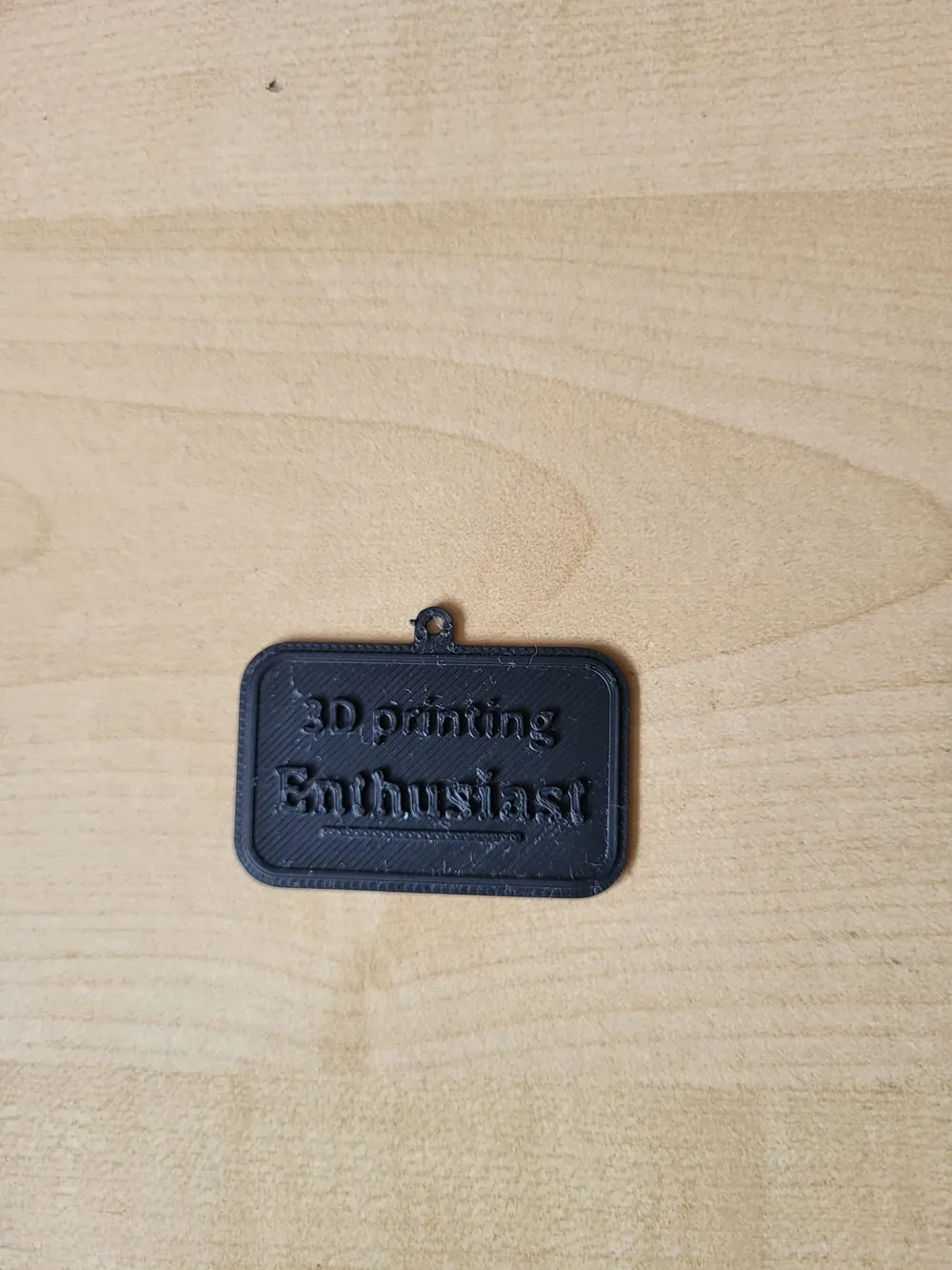 3D Printing Enthusiast Keychain – For Every Maker by 3D engineering ...