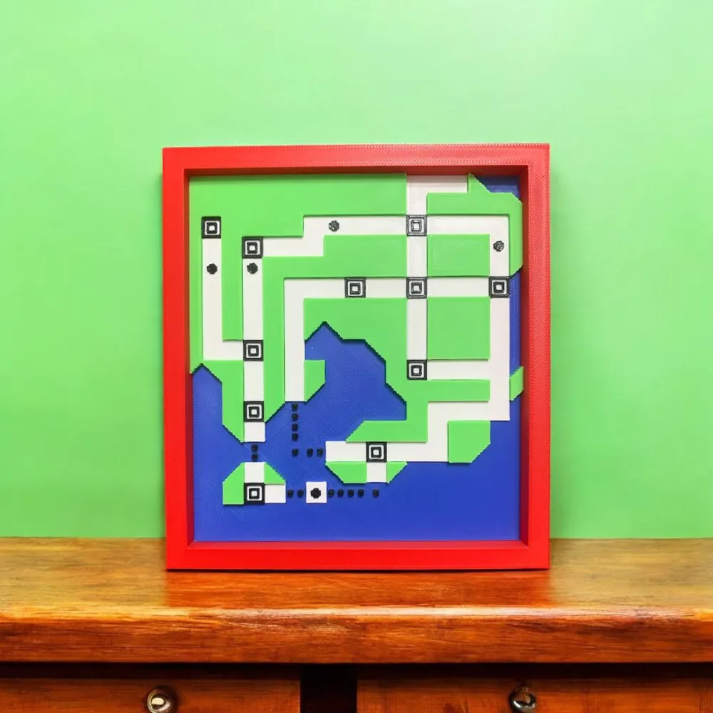 Pokemon Red (Kanto) Version Frame by Draqen88 - MakerWorld