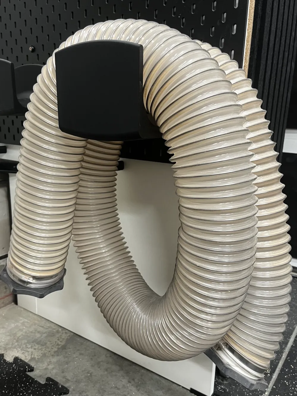 4 Inch Dust Collection Hose Skadis Hanger by JT_311 - MakerWorld