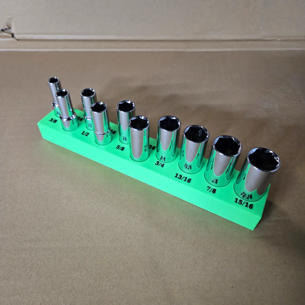 1/2" Drive Pittsburgh Pro SAE Deep Socket Tray by ChopperOriginals ...