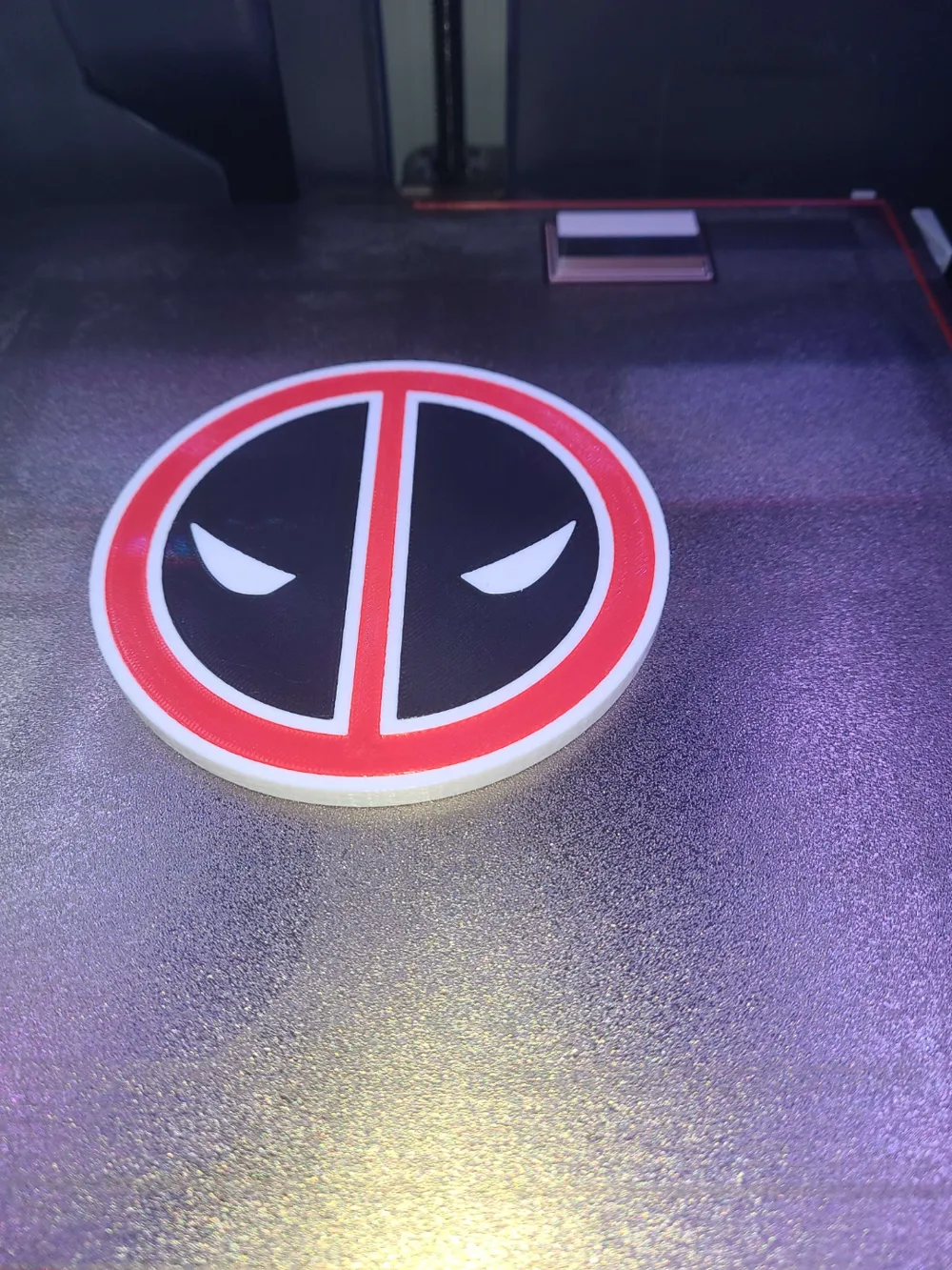 Deadpool Coaster by Lily Flynn Co. - MakerWorld