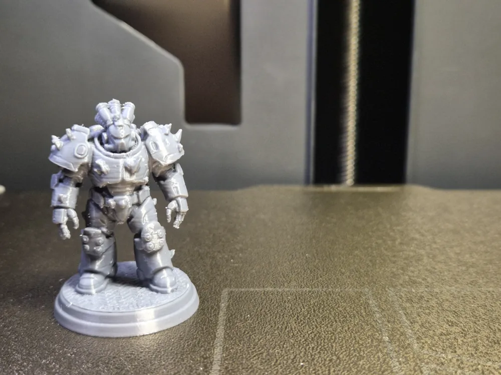 Fallout Vulcan PowerArmor Miniature 44mm - Free 3D Print Model - MakerWorld