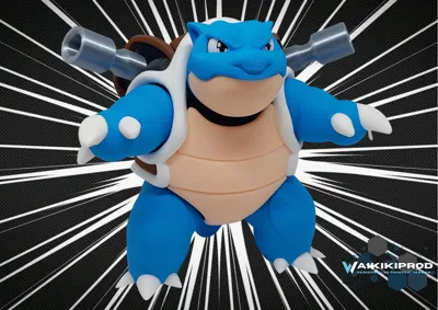 Bicolor blastoise's eyes Remixed by Waikikiprod - MakerWorld