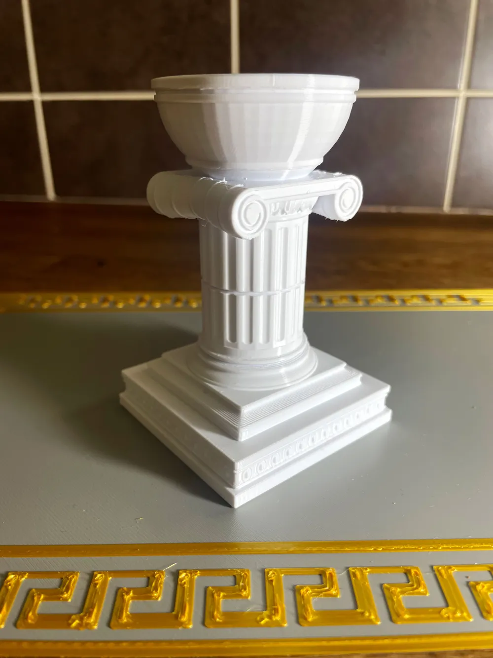 Ancient Greek Column Egg Cup by allinonedesign MakerWorld: Download ...