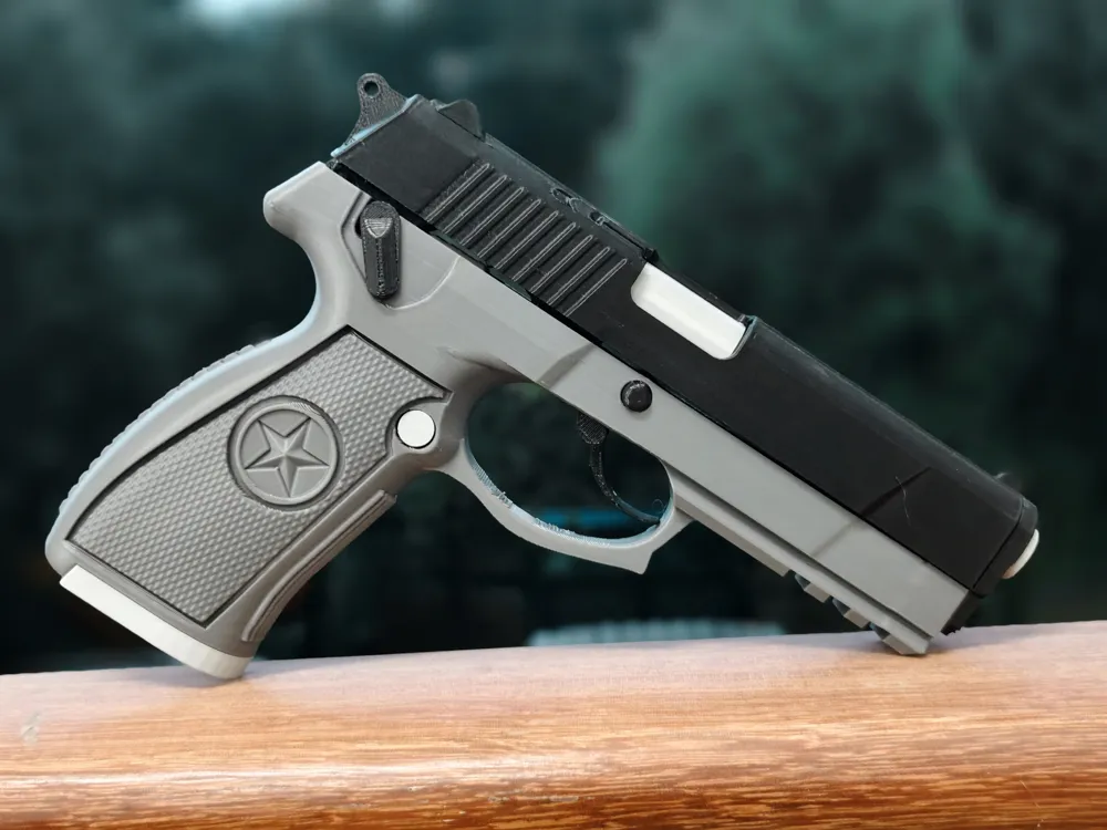 Norinco QSZ 92G Pistol toy model 9mm CHINA - Free 3D Print Model ...