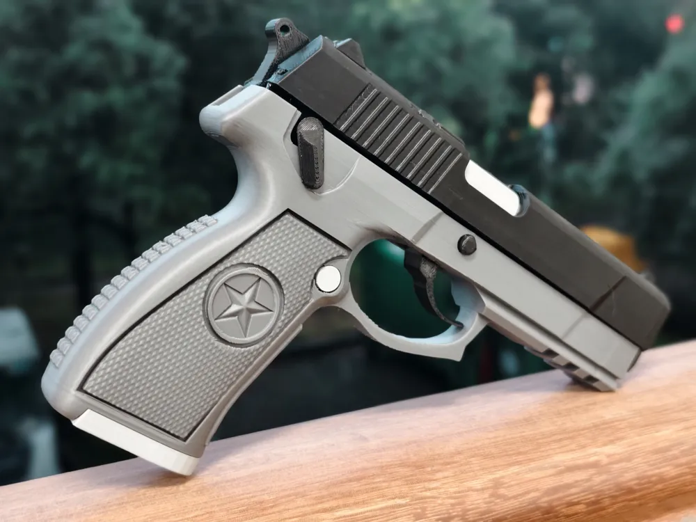 Norinco QSZ 92G Pistol toy model 9mm CHINA - Free 3D Print Model ...