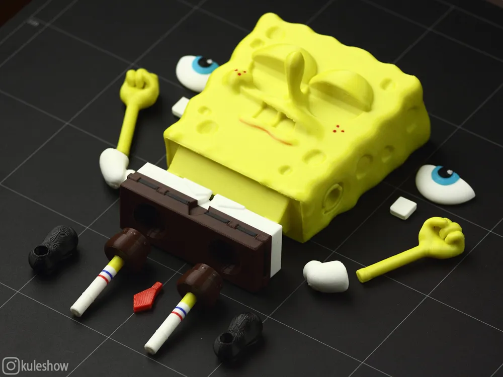 SpongeBob 2.0 by bigovereasy MakerWorld: Download Free 3D Models