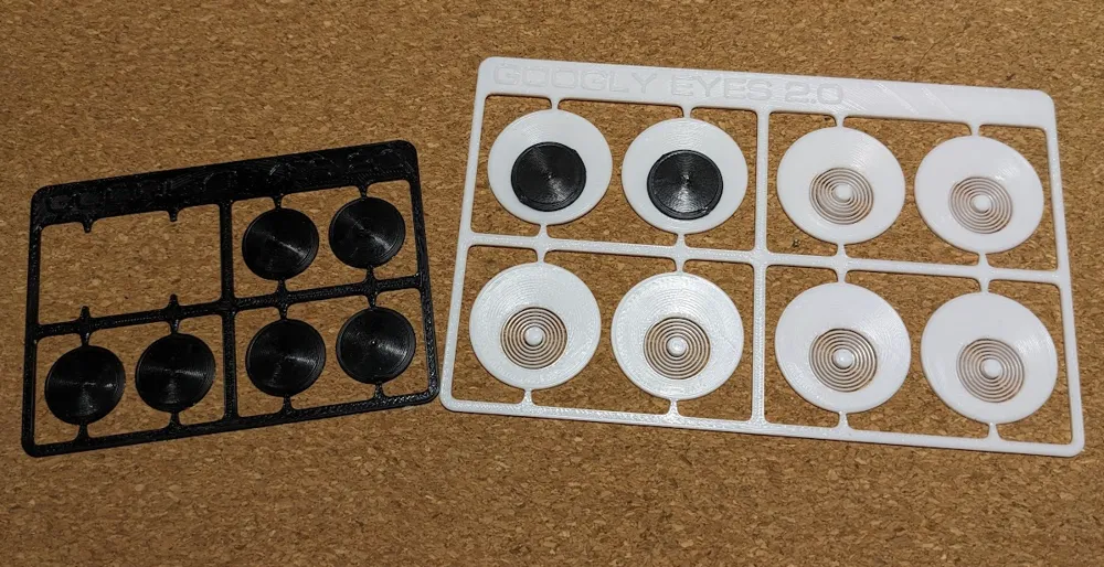 Moving Googly Eyes v2.0 kit card set by N33 Designs - MakerWorld