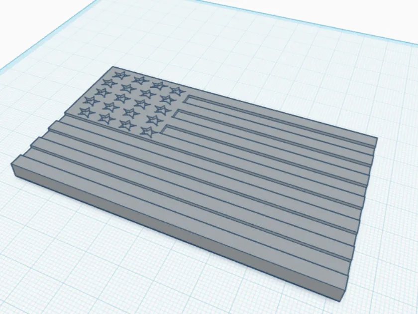United States Flag by AysensCreations MakerWorld: Download Free 3D Models