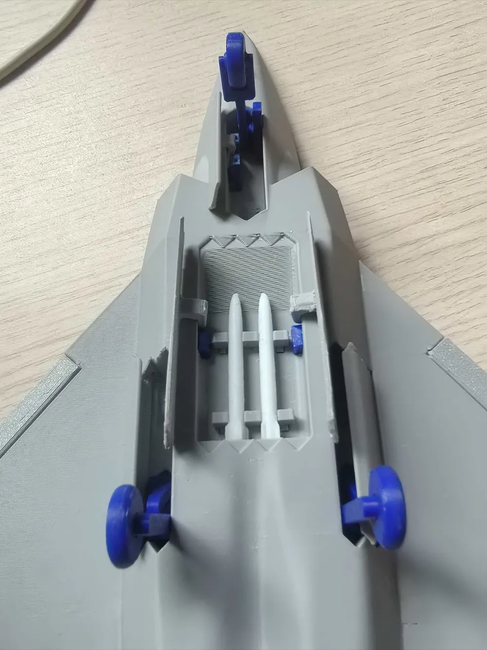 Feihong FH97A UAV J20S unmanned wingman, with retractable landing gear ...