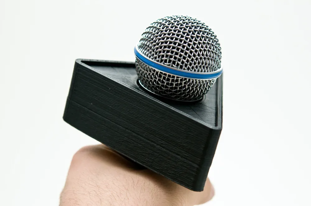 Microphone Flag by flummer MakerWorld: Download Free 3D Models