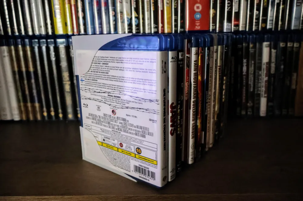 Slim Blu-Ray rack by Lappari - MakerWorld