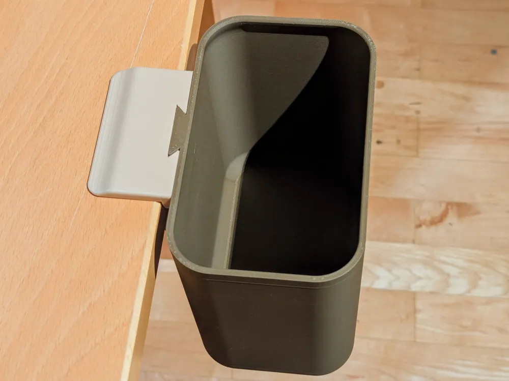 Desk Trash Bin - Free 3D Print Model - MakerWorld