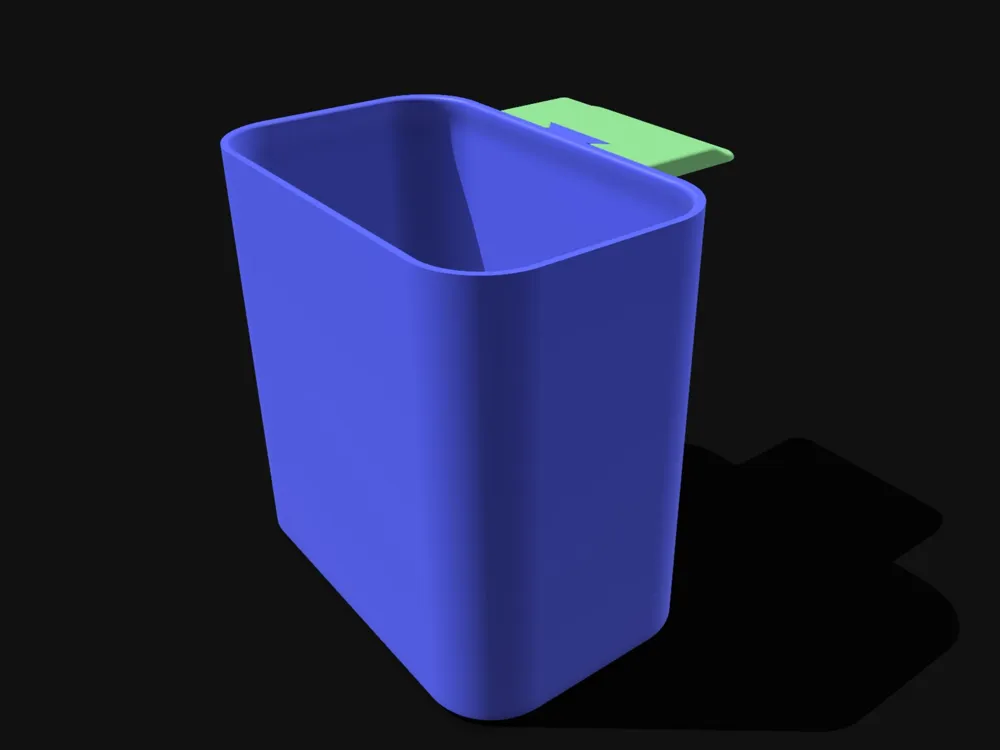 Desk Trash Bin - Free 3D Print Model - MakerWorld