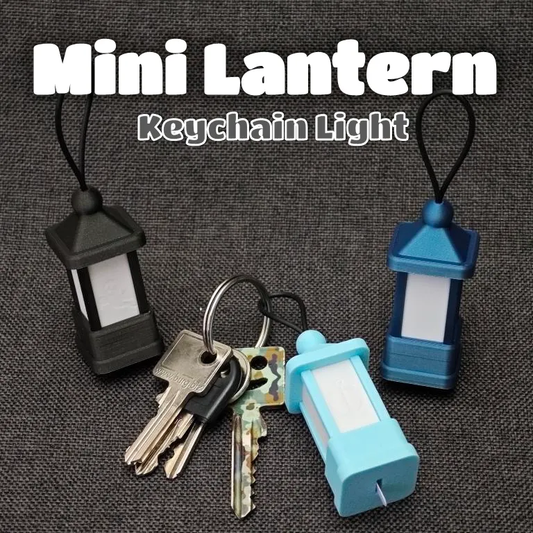 Glowing Mini-Lantern Keychain - Balloon Light by Formenmeer - MakerWorld
