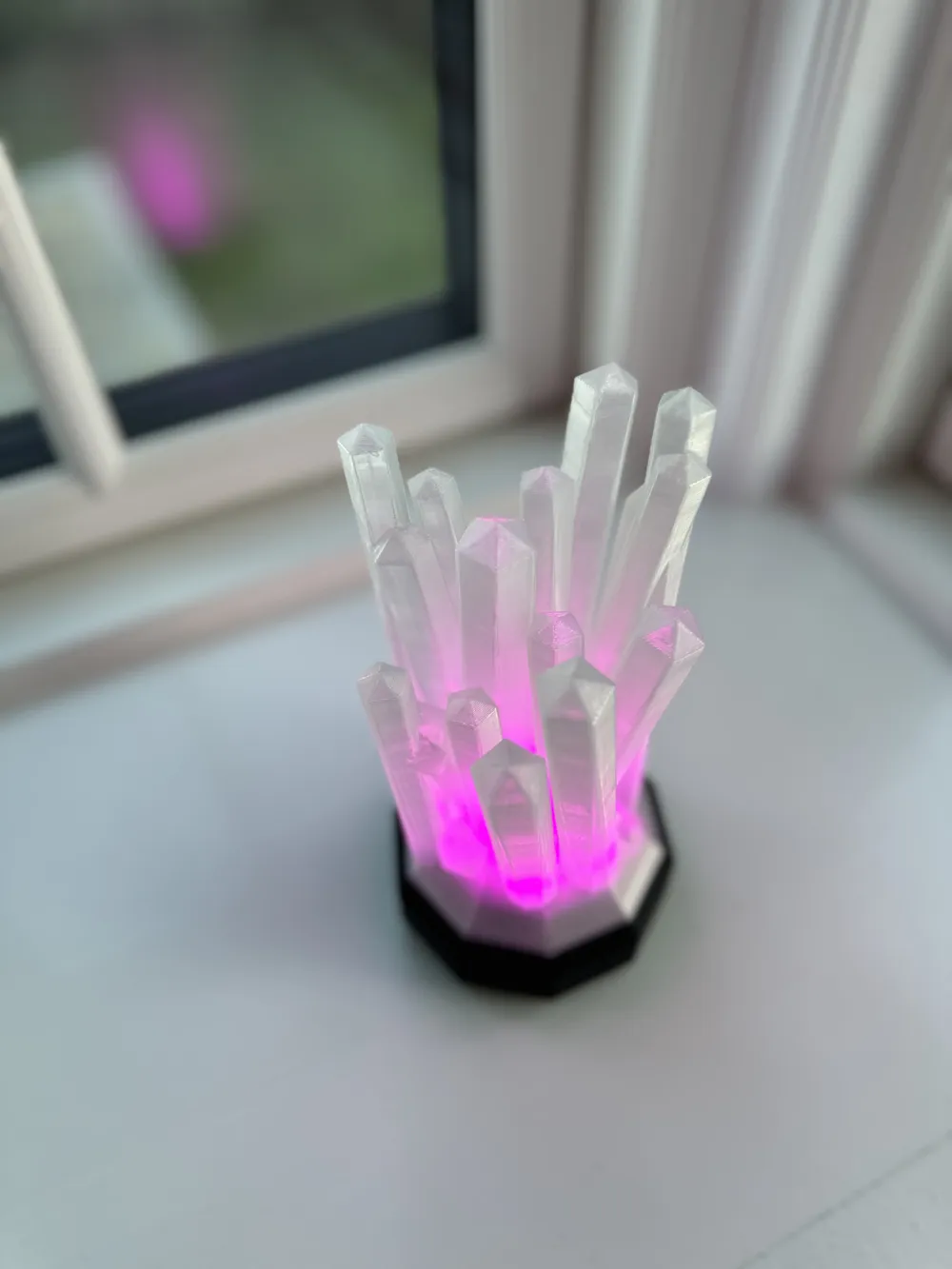 Crystal lamp LED Kit 001/Battery powered by Glenn MakerWorld: Download ...