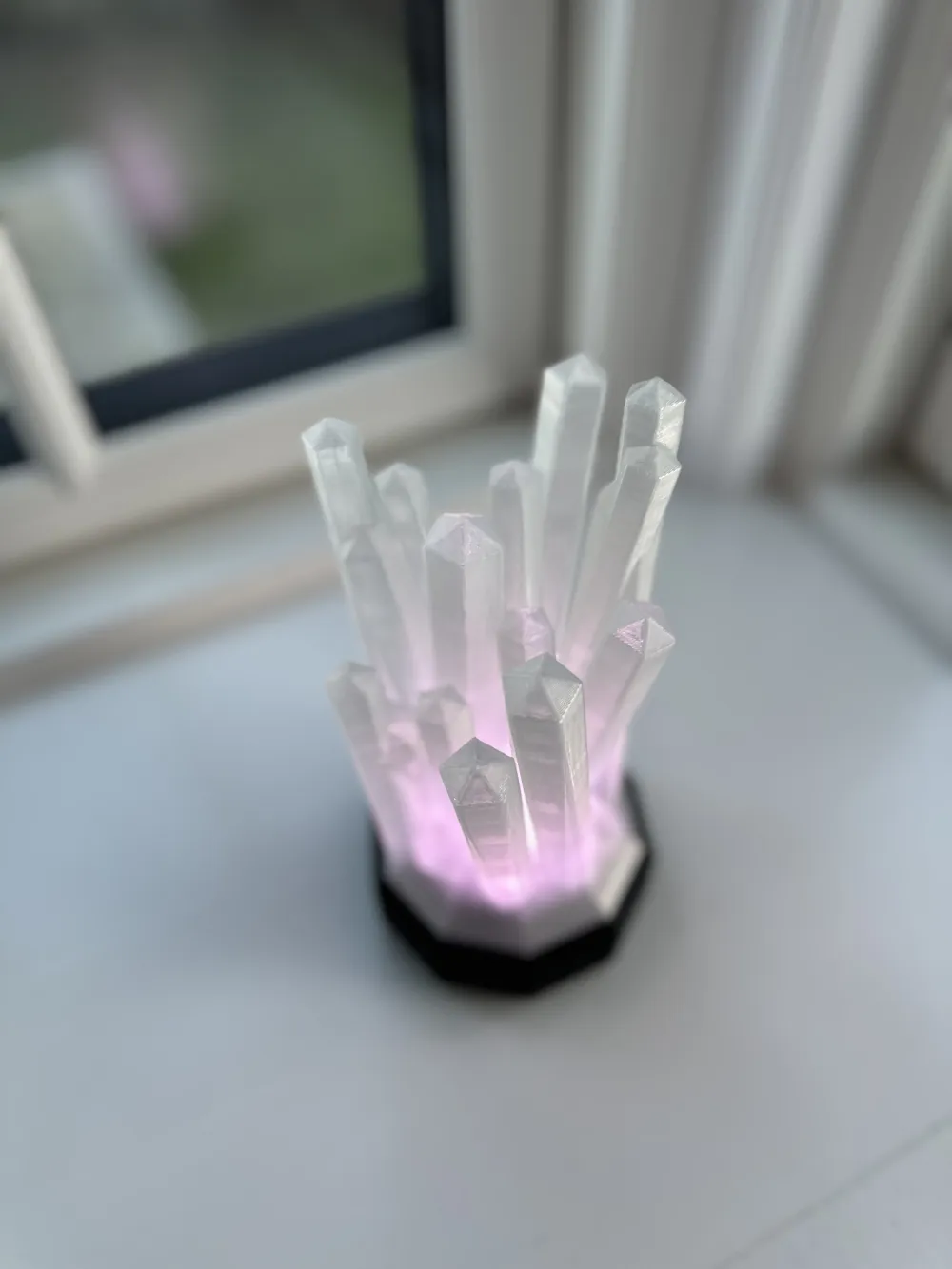 Crystal lamp LED Kit 001/Battery powered by Glenn MakerWorld: Download ...