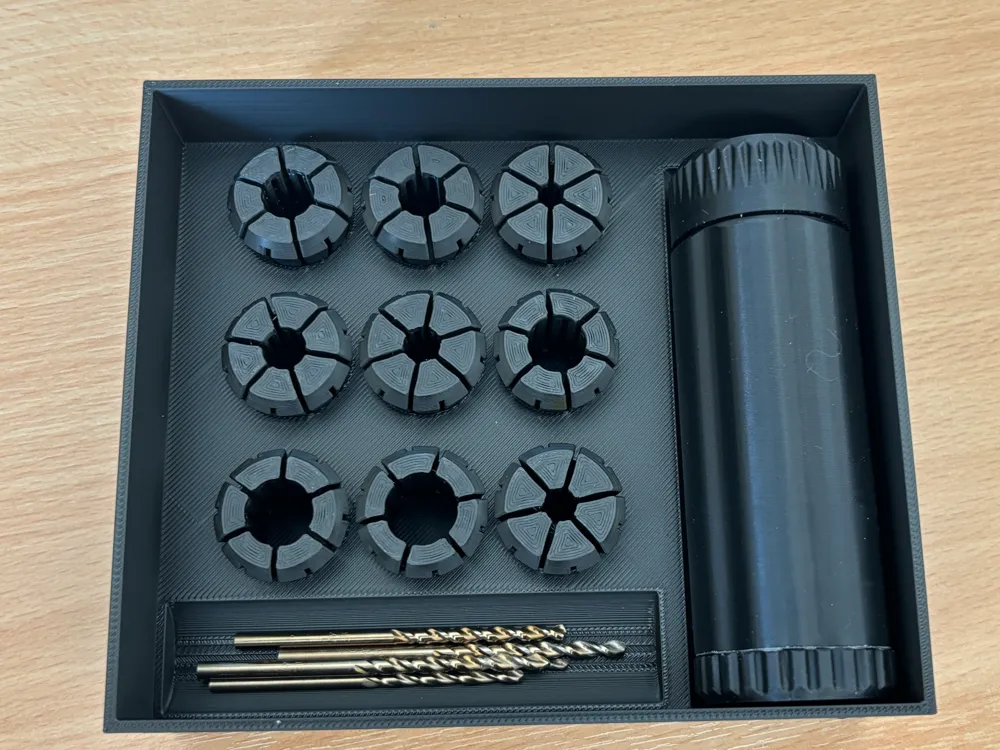 Box for Hand drill with collets by MB3D X1C - MakerWorld