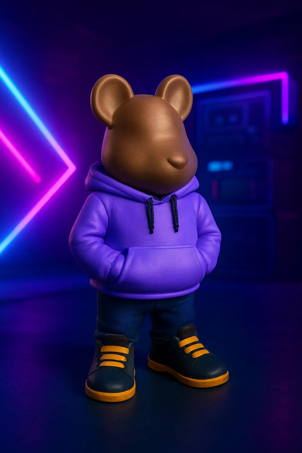 Urban Bear by FiBaLi MakerWorld: Download Free 3D Models