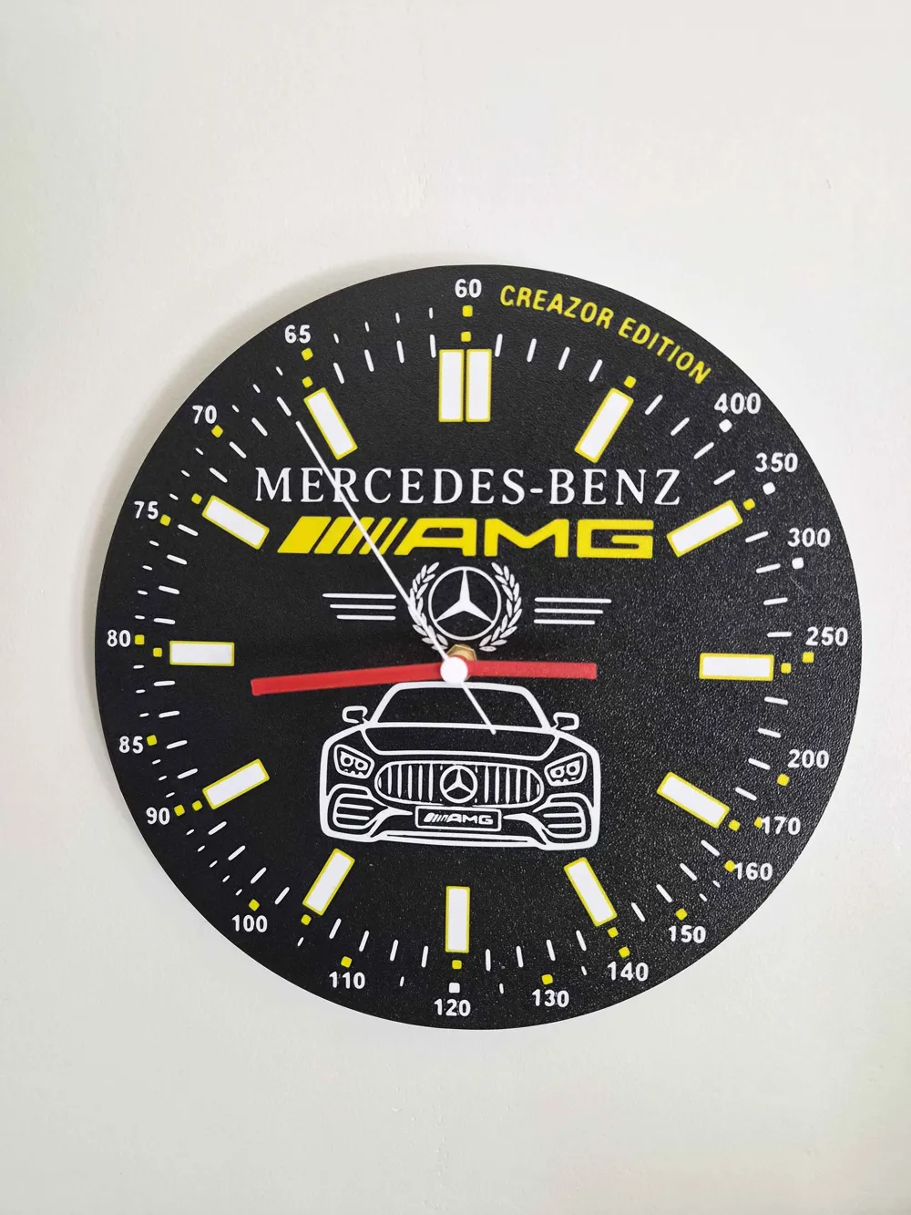 Modular Wall Clock – Mercedes-AMG - Free 3D Print Model - MakerWorld