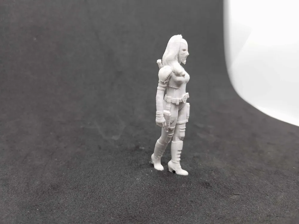 Lady Deadpool Character Marvel Inspired Figure - Free 3D Print Model ...