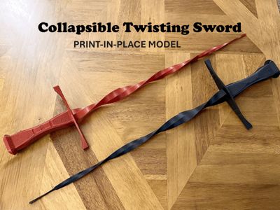 Collapsible Swords | Collection - MakerWorld: Download Free 3D Models