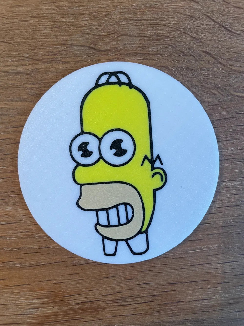 Mr Sparkle / Homer Simpson / Coaster / Drink Hold by 3D Prints This ...
