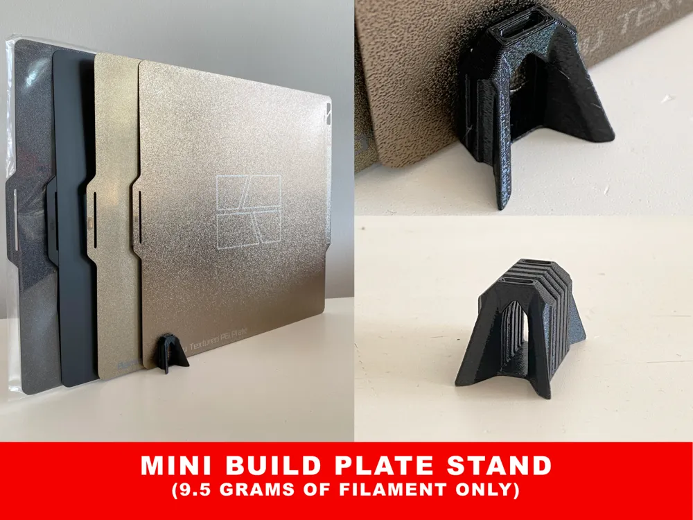 MINI Build plate stand (1hr16m print) by rikaro MakerWorld: Download ...