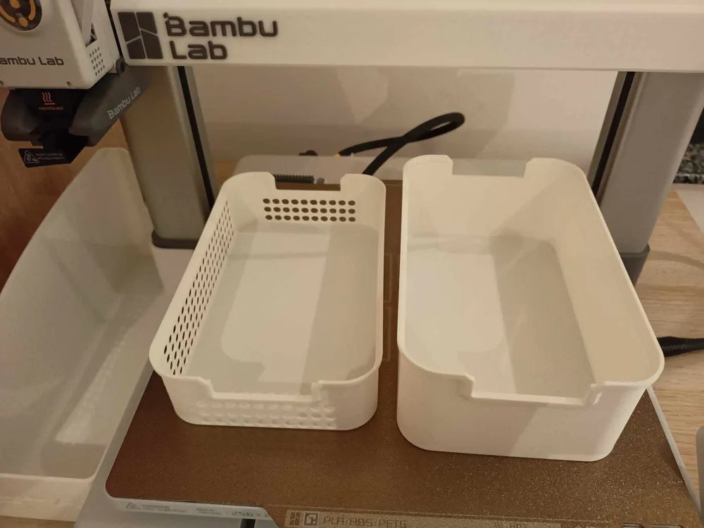 Stacking Storage Basket organizer 100x165mm by NYDER MakerWorld: Download Free 3D Models