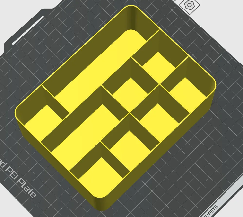 Simple Grid Storage Box / Simple Grid Storage Box - Free 3D Print Model ...