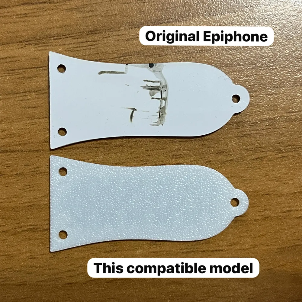 Truss Rod cover compatible with Epiphone Guitars - Free 3D Print Model ...